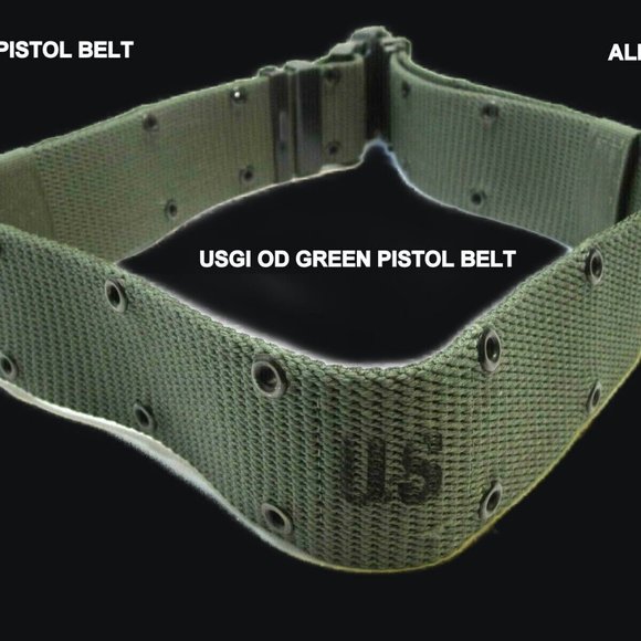 Accessories | Usgi Web Pistol Belt Lbe Lce Alice Od Green Lc2 Nylon ...